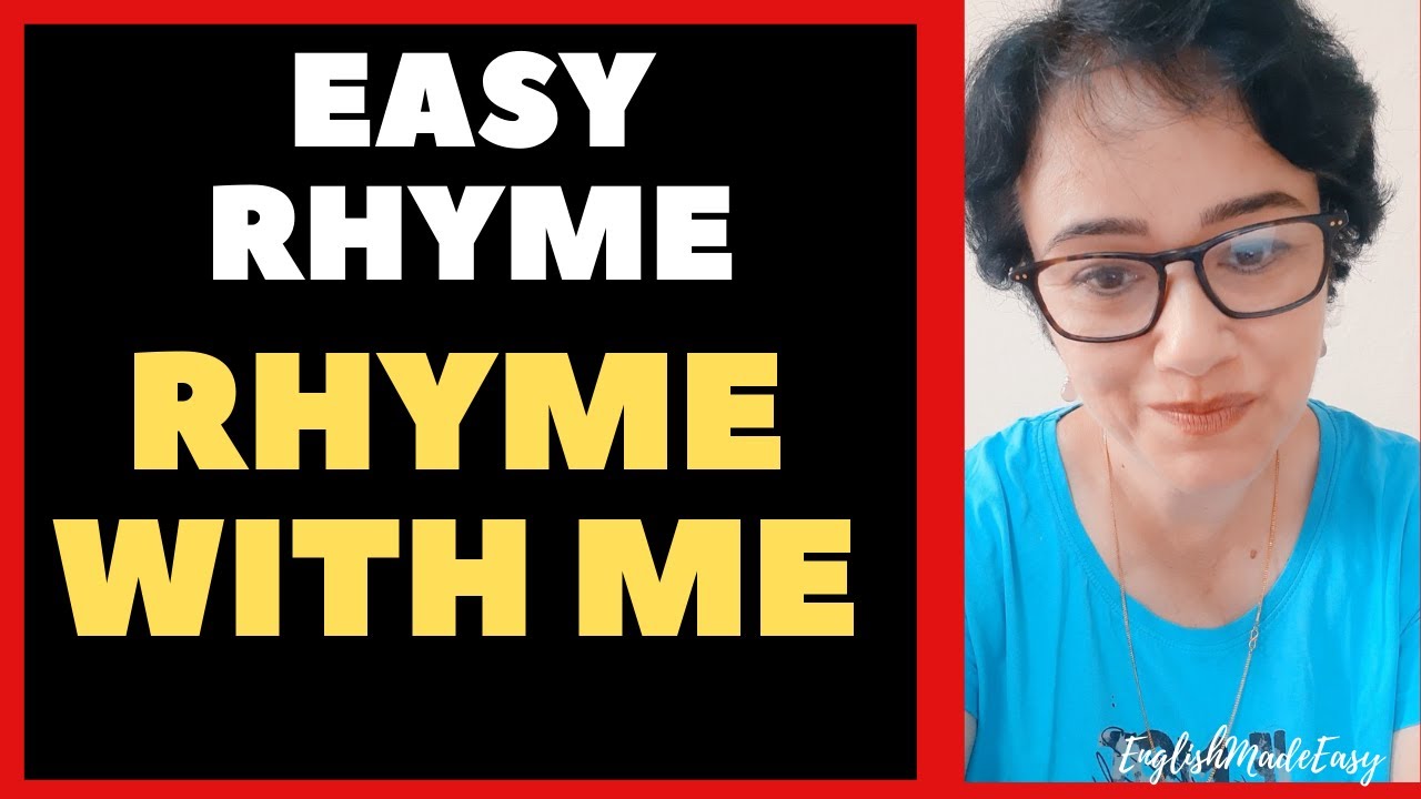 Rhyme With Me /Easy Rhyme/ Find The Right Rhyming Words #shorts - YouTube