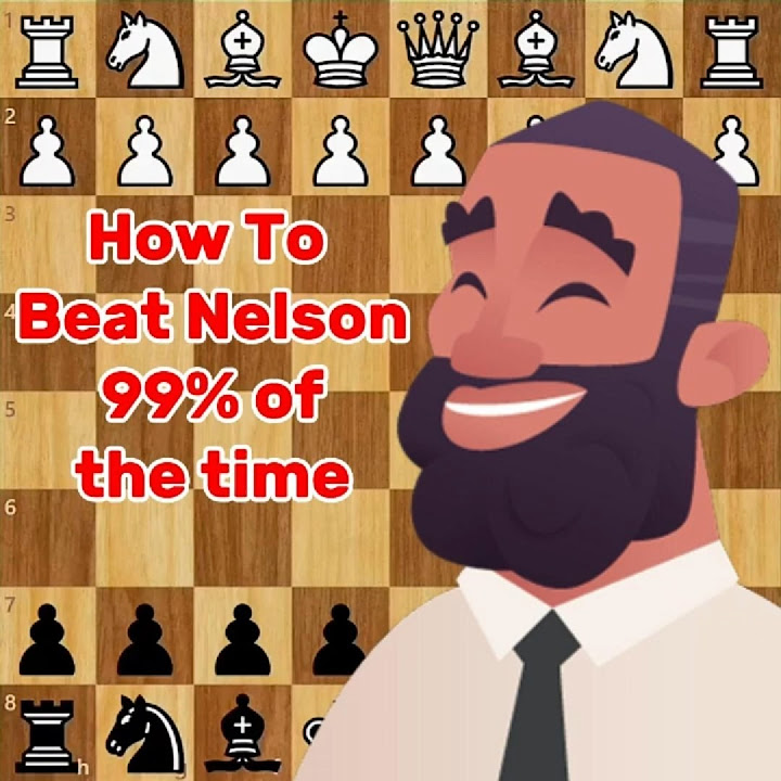 How to beat Nelson bot in Chess.com 99% of the time!!! #chess #chessgame #chessnerd #puzzle # ...