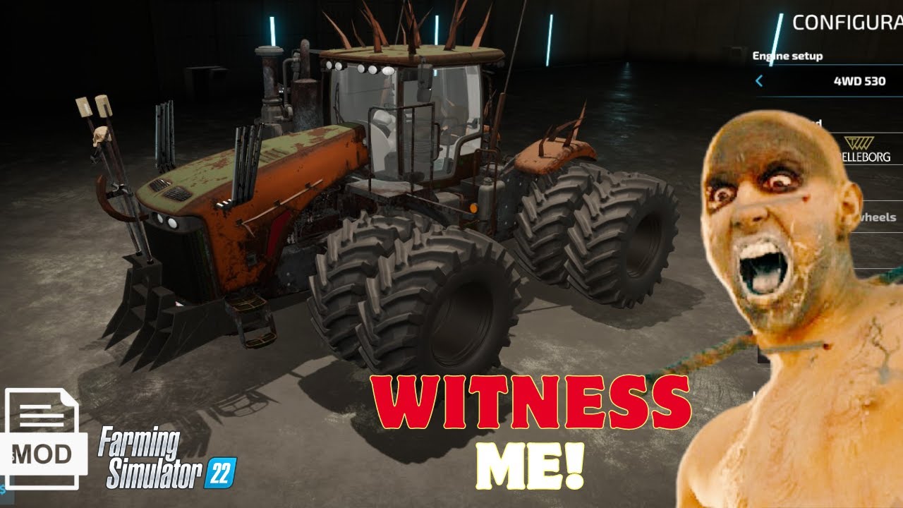 Making An Apocalyptic Tractor Farming Simulator 22 - YouTube
