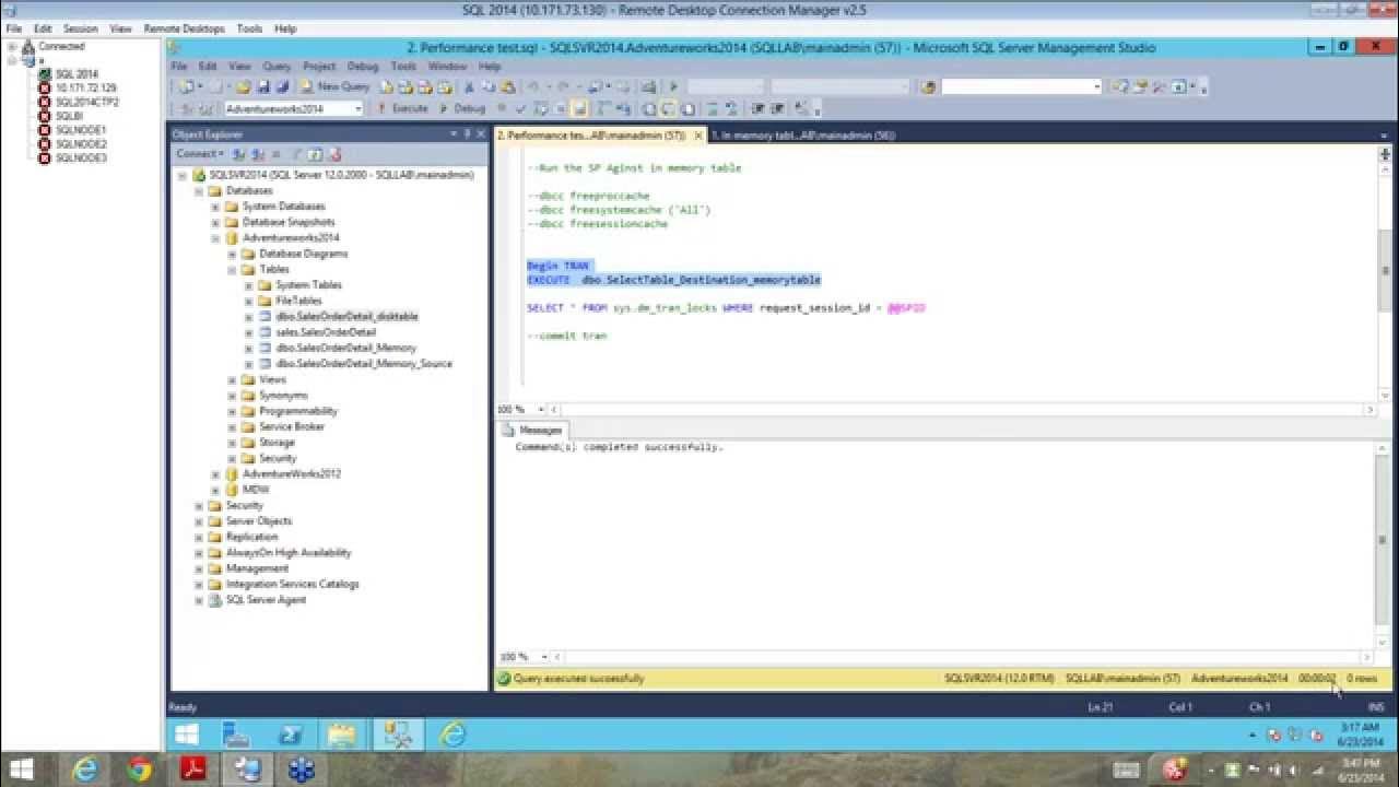 Copy of Microsoft SQL Server 2014 In memory OLTP - YouTube