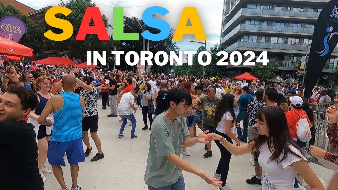 Largest Salsa festival in St.clair Toronto, Canada - YouTube