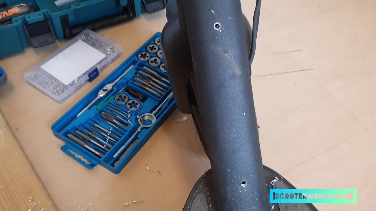 Segway ninebot max Wildman storage bag install - YouTube