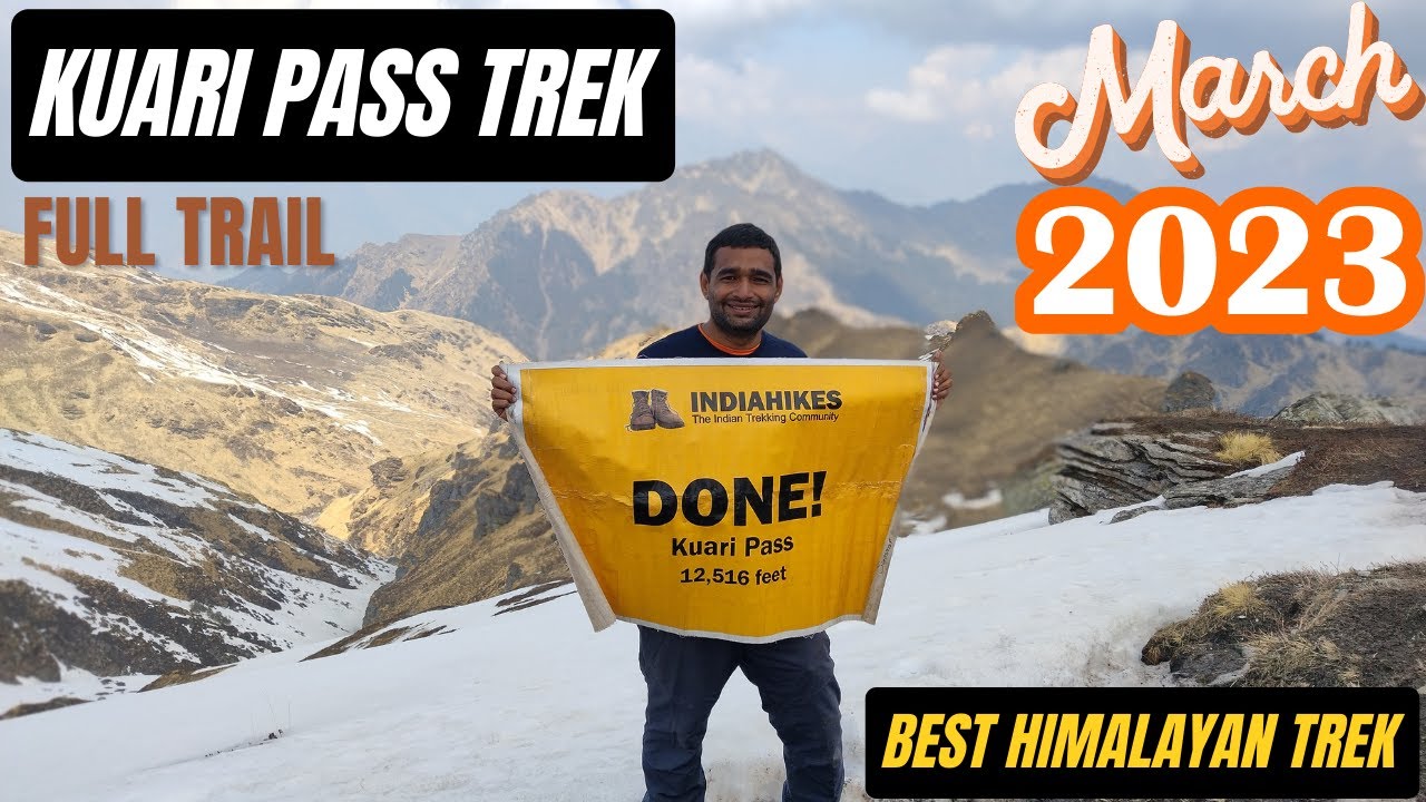 Kuari Pass Trek | Kuari Pass trek in March | Kuari pass trail with ...
