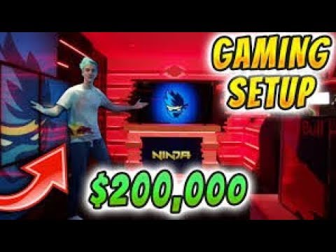 Top 5 *INSANE* Fortnite Gaming Setups! (Ninja, Tfue, LazarBeam) - YouTube