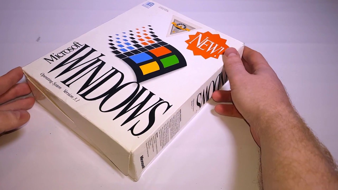 Unboxing Windows 3.1 & Installing On A Vintage Laptop ( 1995 Toshiba ...