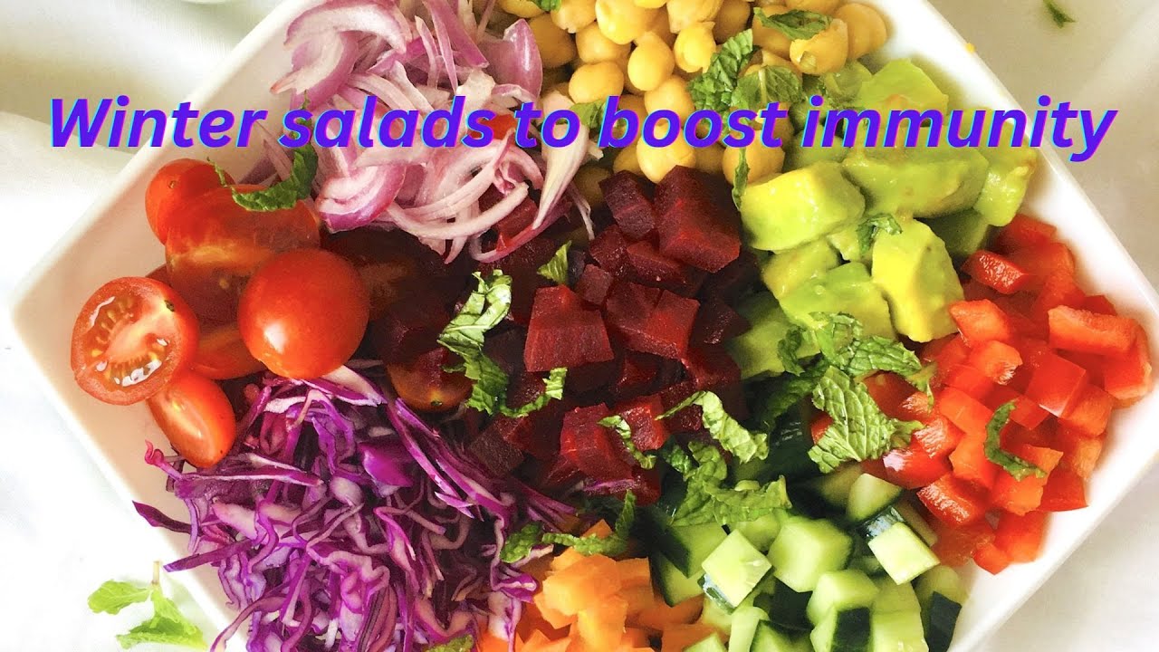 Best immunity booster salads in winter#nutrition #yt #youtube #viral # ...