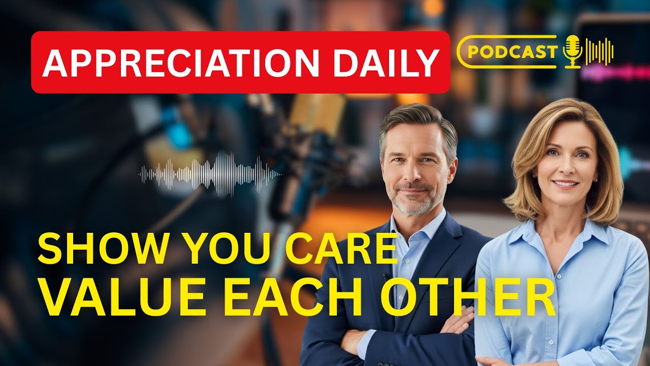 The Role of Appreciation: Show You Value Each Other Daily - YouTube