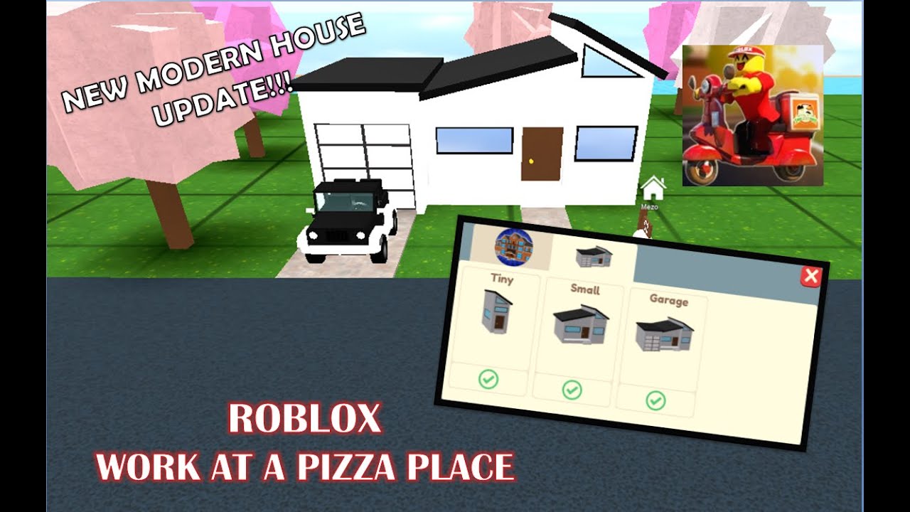 Tour To New Modern House In Work At A Pizza Place ROBLOX YouTube Tour To New Modern House In Work At A Pizza Place ROBLOX YouTube