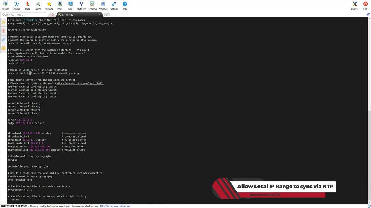 Step by Step configuration of NTP server In CentOS 7/ Rhel 7 - YouTube