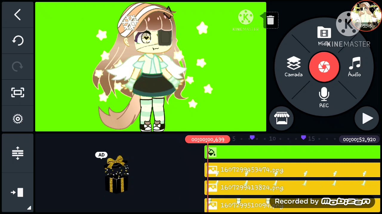 Como Fazer Uma Animação de Gacha Club No Kinemaster •´ - YouTube