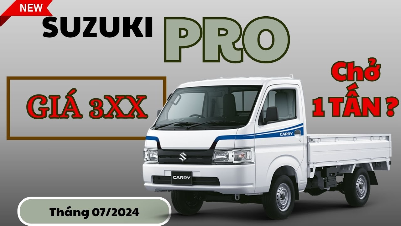 REVIEW NHANH SUZUKI CARRY PRO 2024 MỚI NHẤT || XE TẢI TẠ # ...