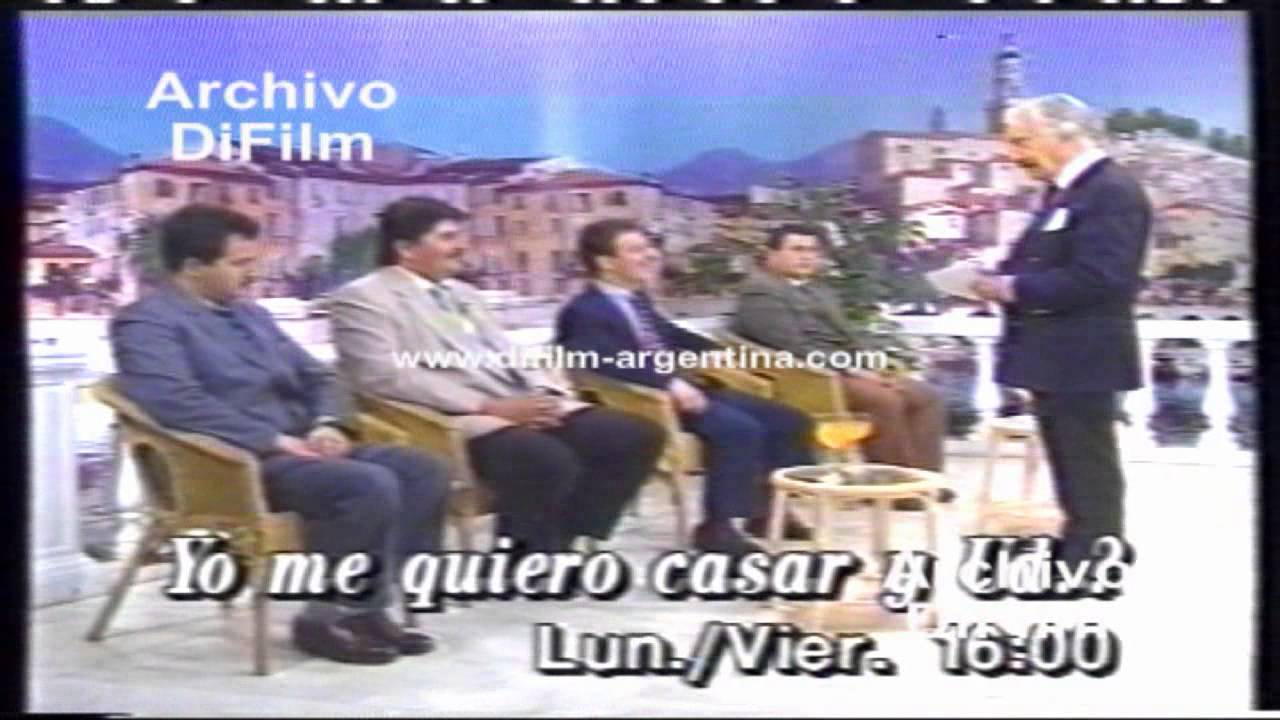 Promo Programa Yo me quiero casar y usted con Roberto Galan - DiFilm ...