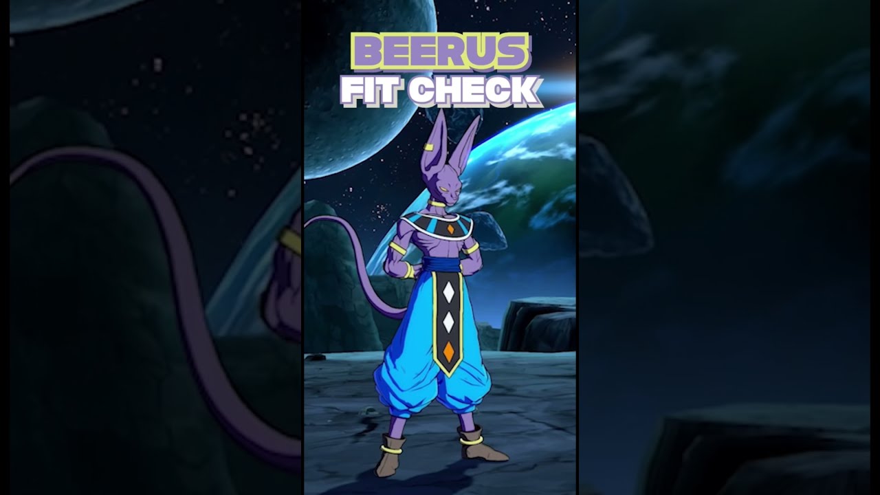 Beerus Fit Check - YouTube