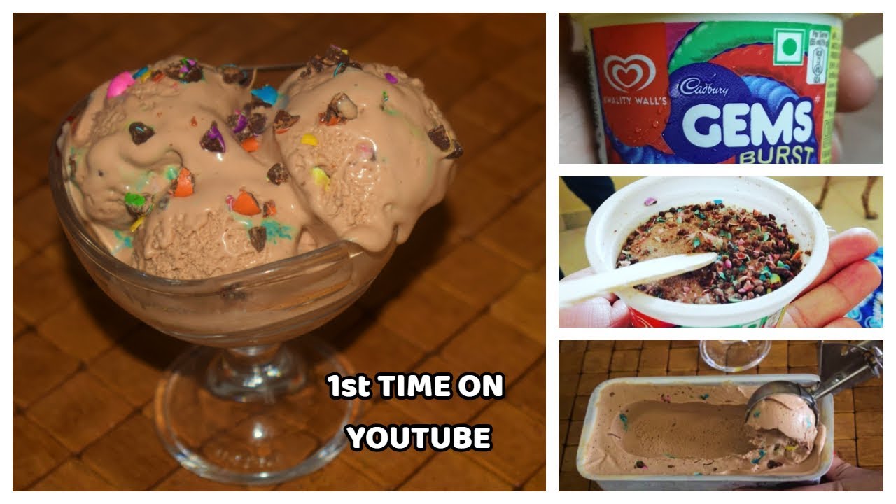 घर पर ऐसे बनाएं Kwality Walls जैसी क्रीमी Gems Burst Ice Cream | Gems ...