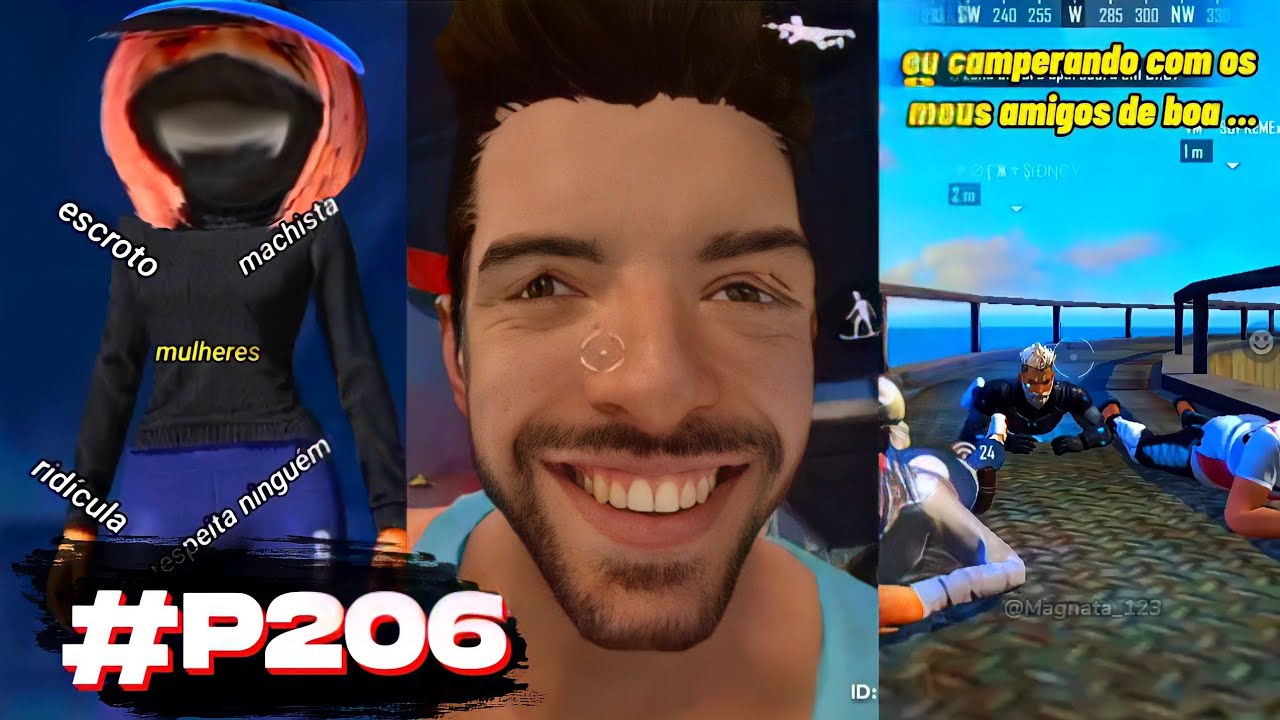 OS MELHORES MEMES DE FREE FIRE - ALOK TODO BUGADO KKKK #P206 - YouTube