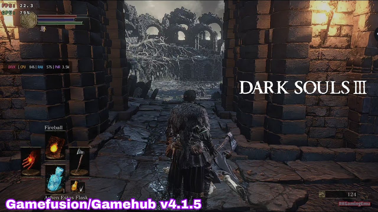 Dark Souls 3 on Android Gamehub/Gamefusion v4.1.5 Gameplay (HD ...