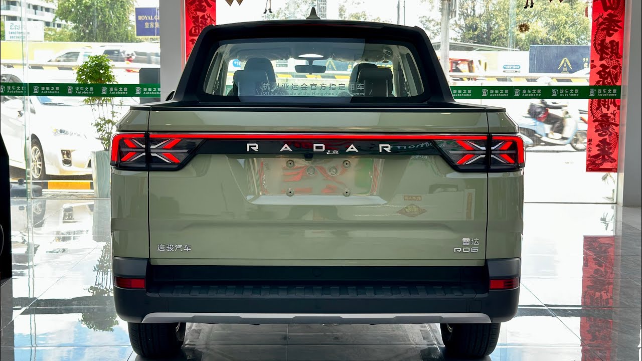 First Look 2024 Radar RD6 EV pickup Review Interior and Exterior - YouTube