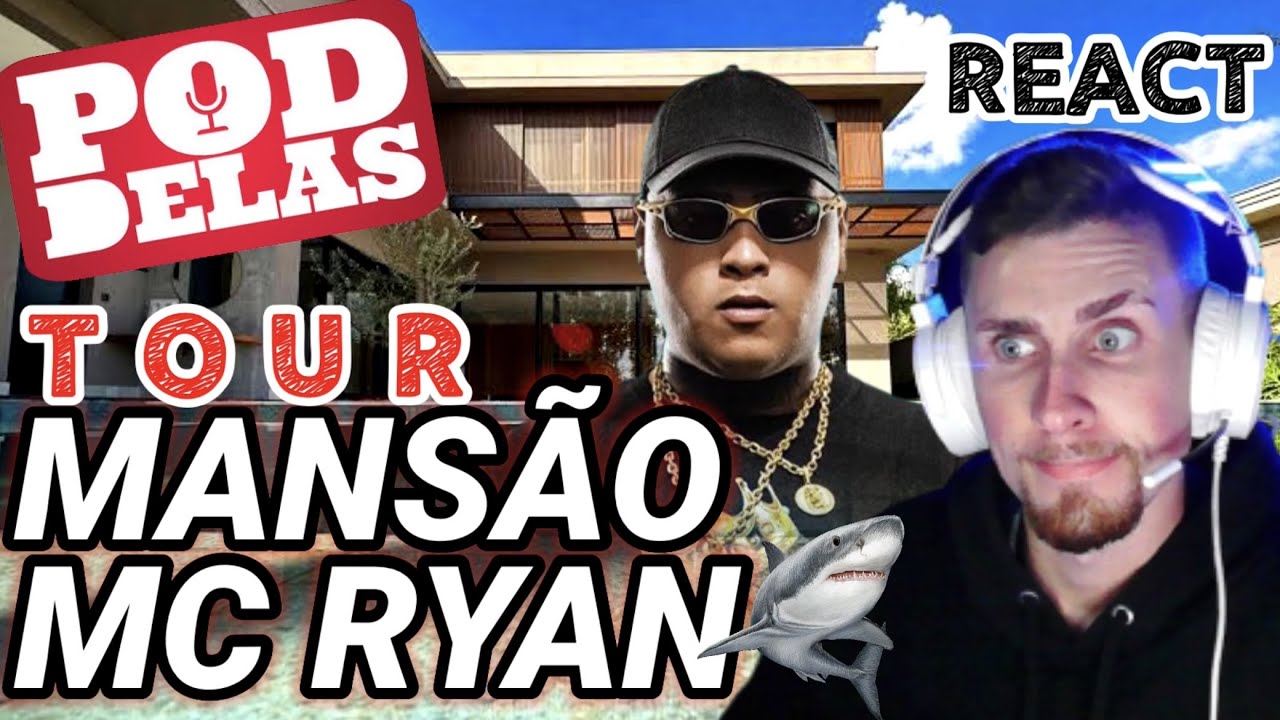 POD ENTRAR - Tour pela casa milionária do MC RYAN SP com Lucas Rangel ...