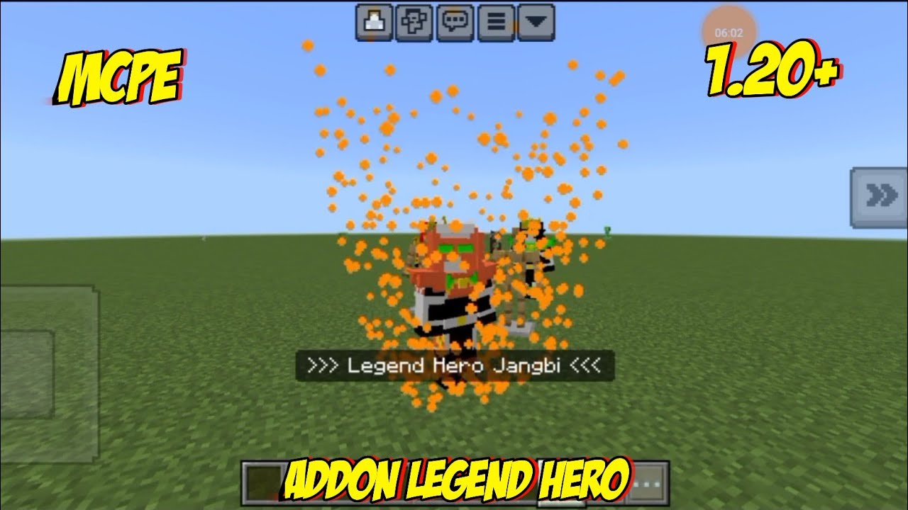 Showcase Addon Legend Hero MCPE Minecraft Indonesia - YouTube