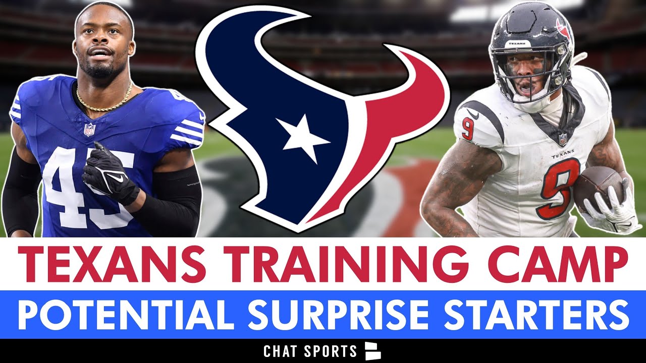 These Players Are SHOCKING The Texans Coaching Staff So Far At Training ...