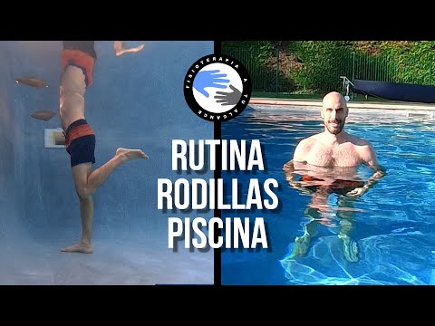 🩳 Ejercicios en piscina para el desgaste o artrosis de rodillas