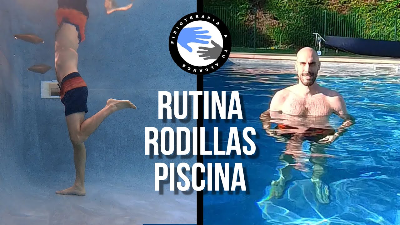 🩳 Ejercicios en piscina para el desgaste o artrosis de rodillas - YouTube