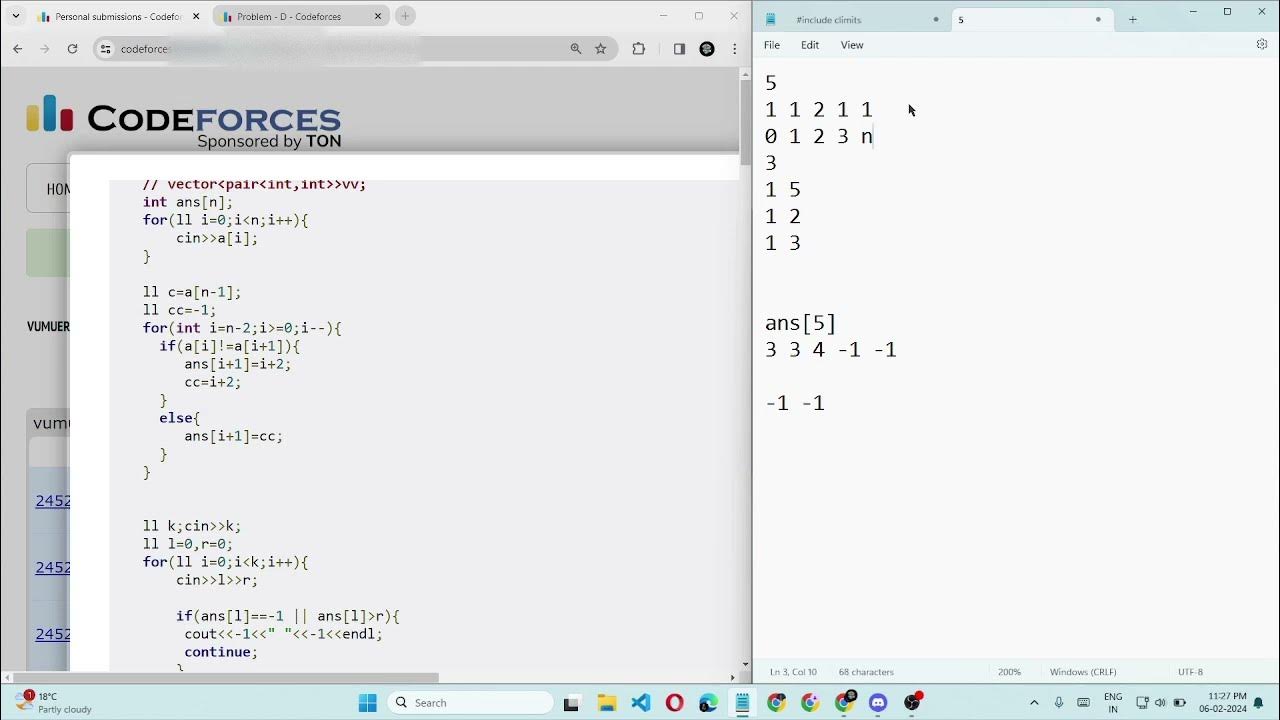 D. Find the Different Ones! || 1927 D || Codeforces Round 923 (Div. 3) - YouTube