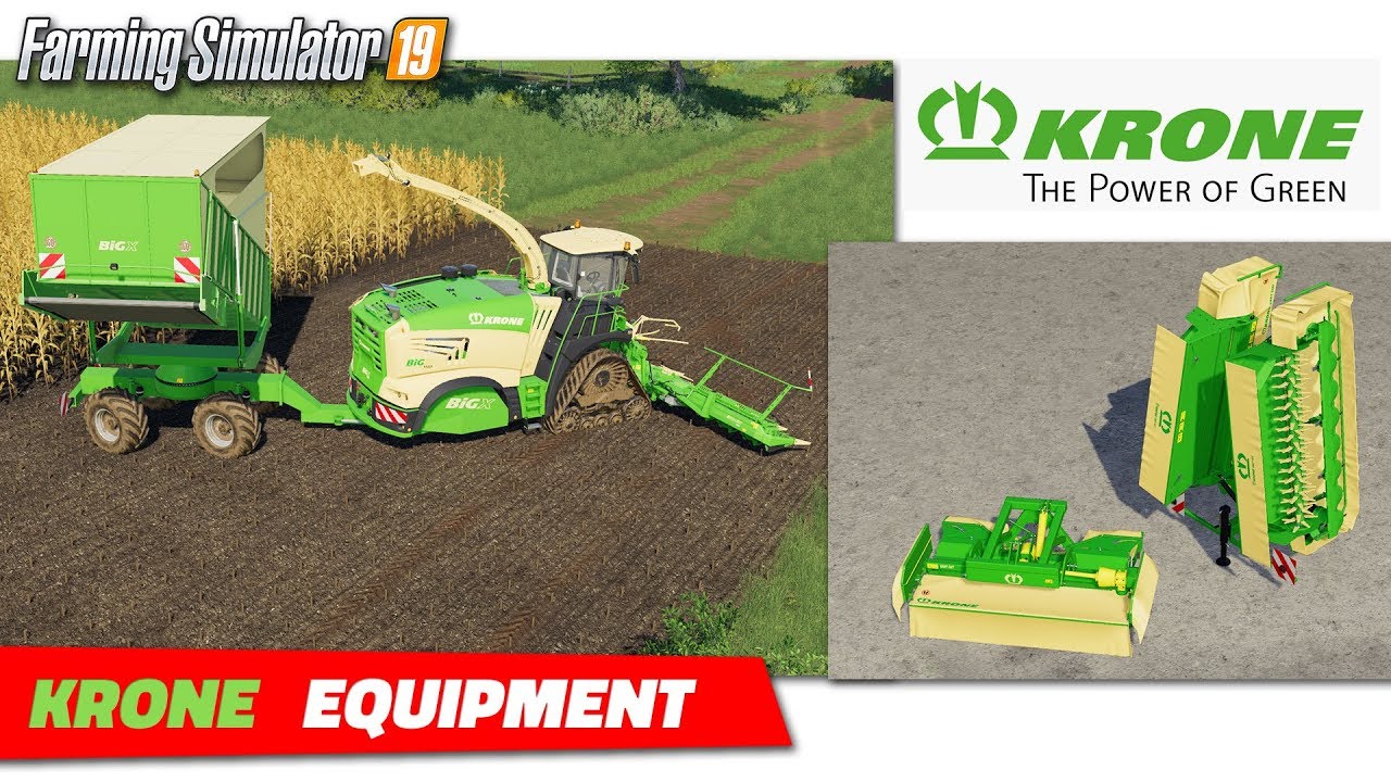 FS19 | KRONE Mods (2020-06-21) - review - YouTube
