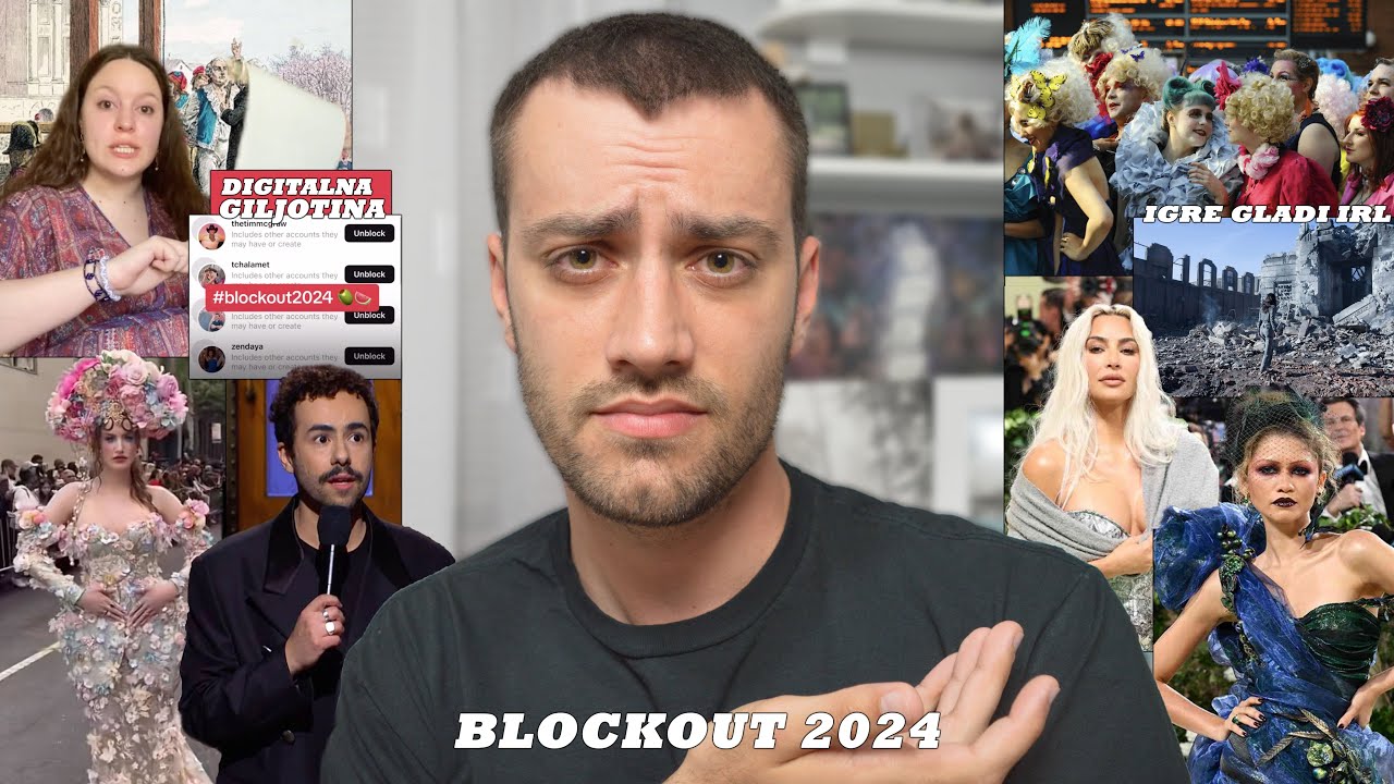 BLOCKOUT 2024: TIKTOK AKTIVISTI BLOKIRAJU POZNATE LIČNOSTI POSLE MET ...