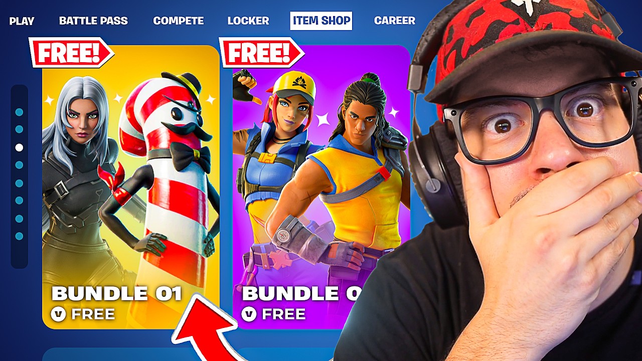 7 *FREE* SKINS in FORTNITE! - YouTube