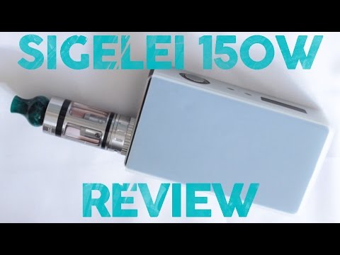 Sigelei 150w Box Mod - YouTube