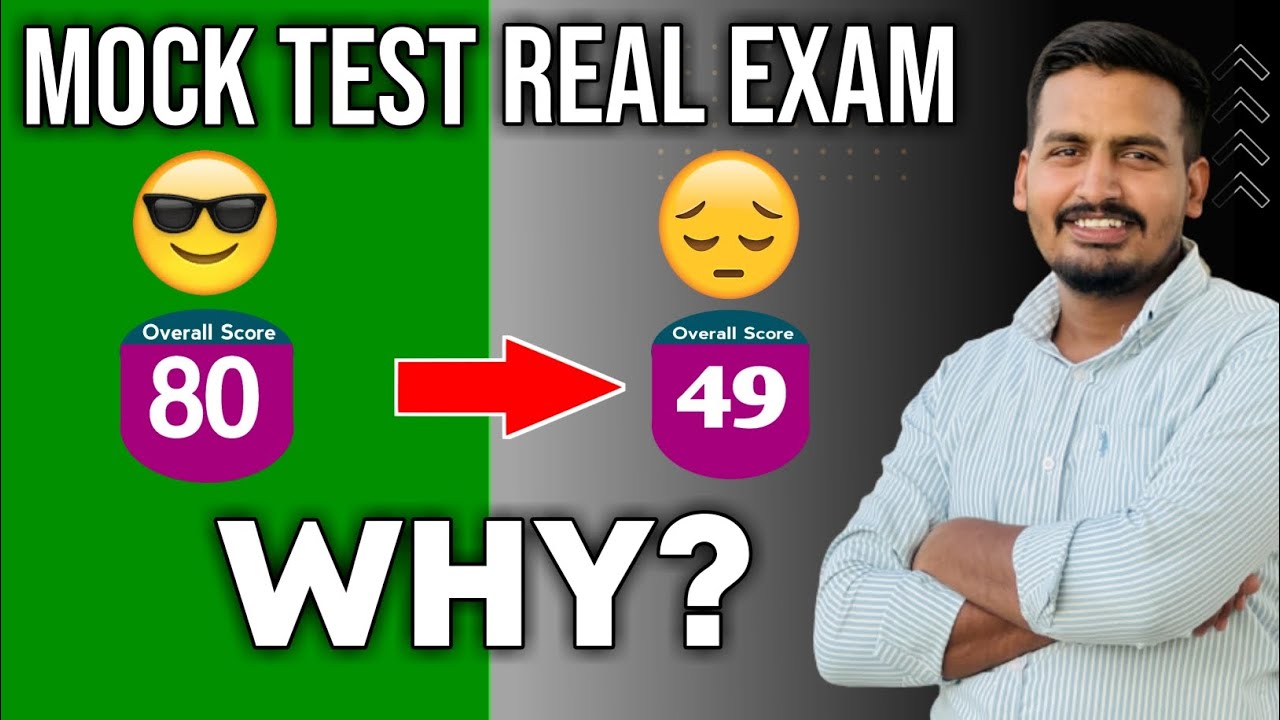 Mock Test 80 Score But in Real Exam 49😔 WHY? Gobind PTE - YouTube