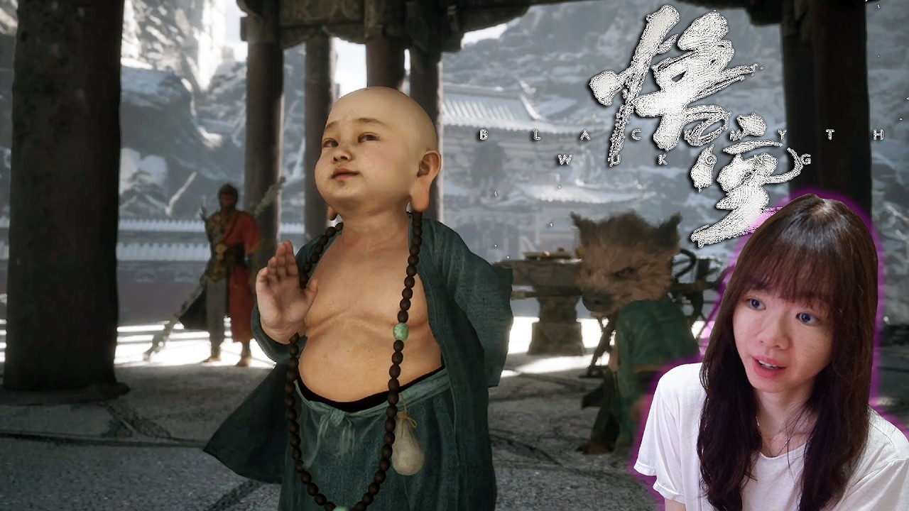 WHO IS THIS CUTE LIL MONK BOY?! | Black Myth Wukong Lets Play - Part 13 ...