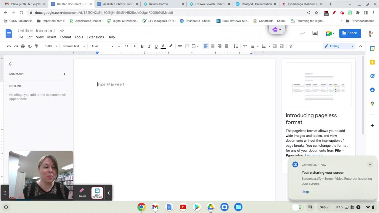 Creating a Bibliography Using Google Docs - YouTube