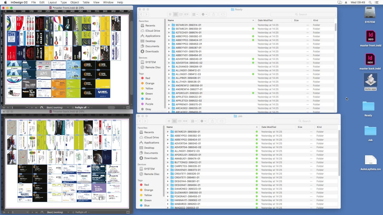 Adobe InDesign macOS Automation - YouTube