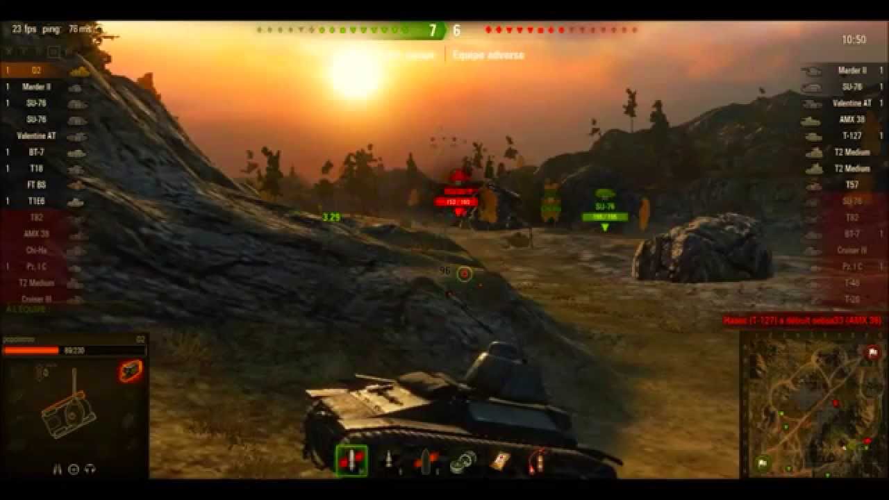 Chars Français - Le D2 - YouTube