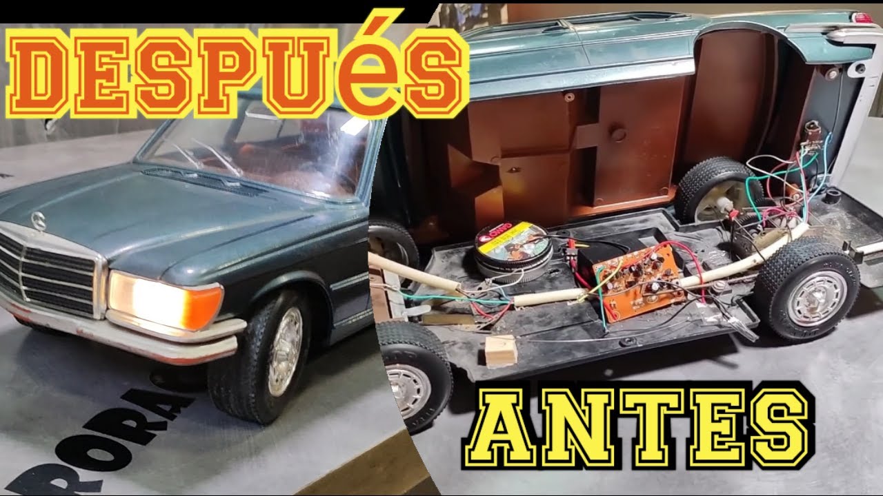 Restauro un Mercedes Diplomatico Rico,con casi 50 Años, lo ...