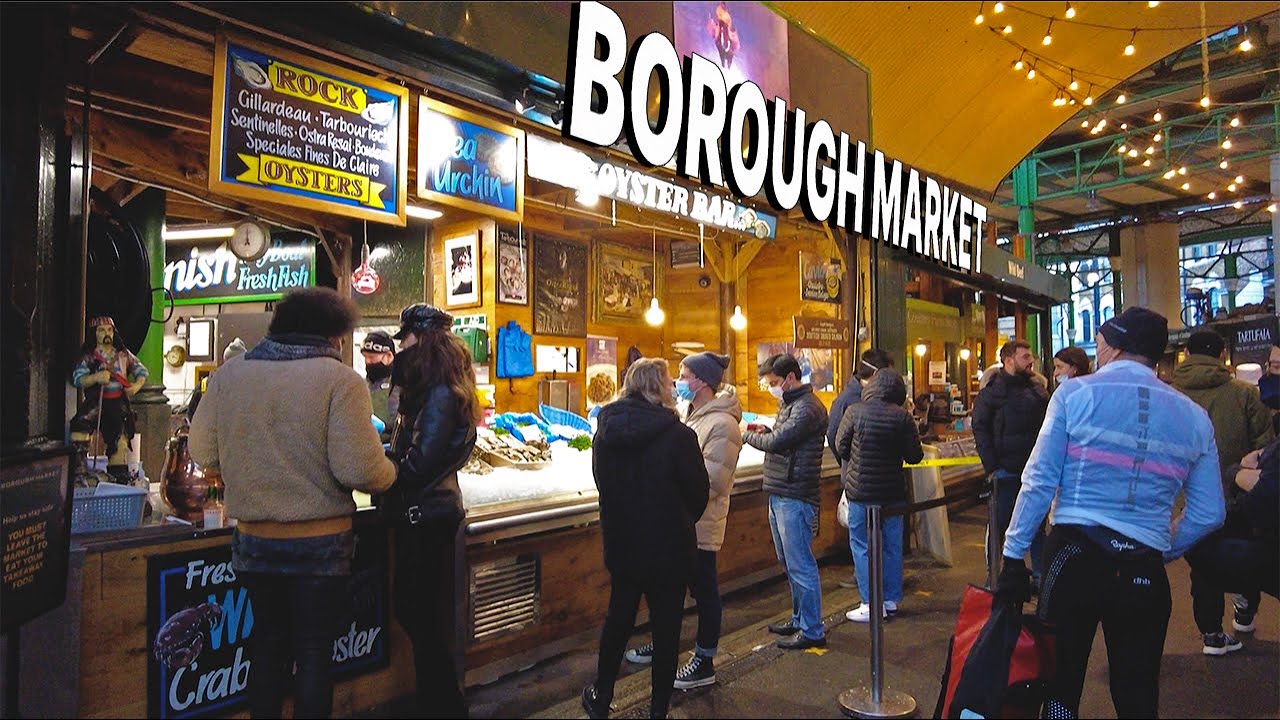 Market walk-through 🧀 🍖🥬 - Borough Market - a market dating back to ...