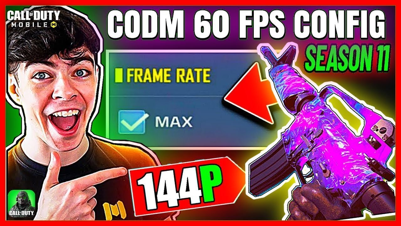 How to unlock 60 Fps & Max Graphics Codm Global / Garena Best 60 Fps ...