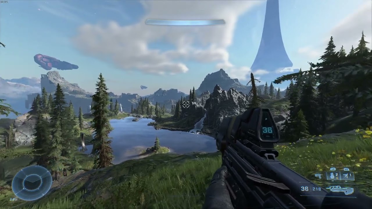 (4K) When Through The Trees Starts Playing on Halo Infinite - YouTube