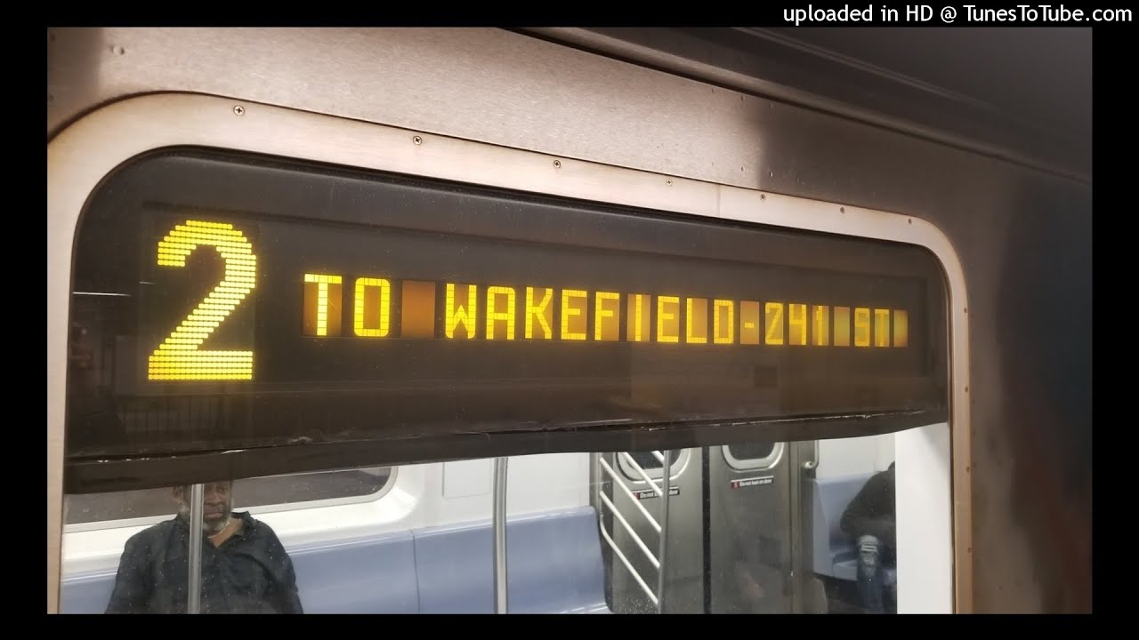 MTA NYC Subway: Bronx bound R142 2 train announcements from Wall Street ...