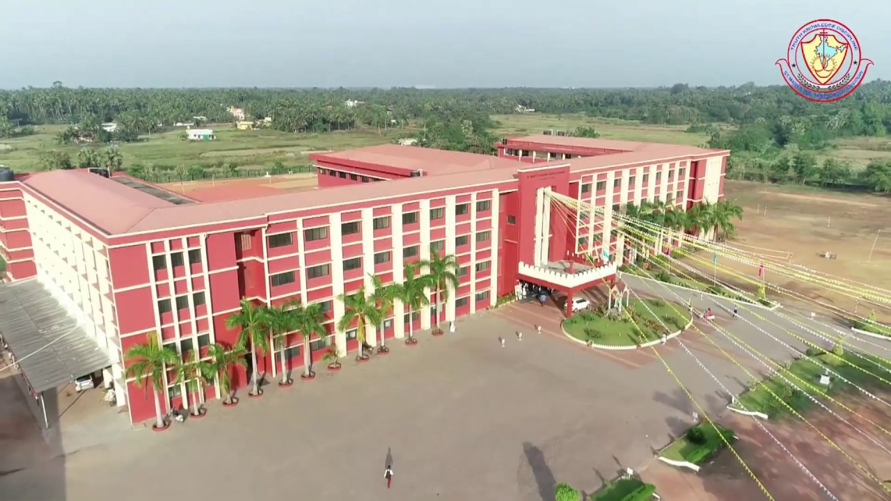 Aerial view of St Mary's English Medium School(CBSE), Udupi - YouTube
