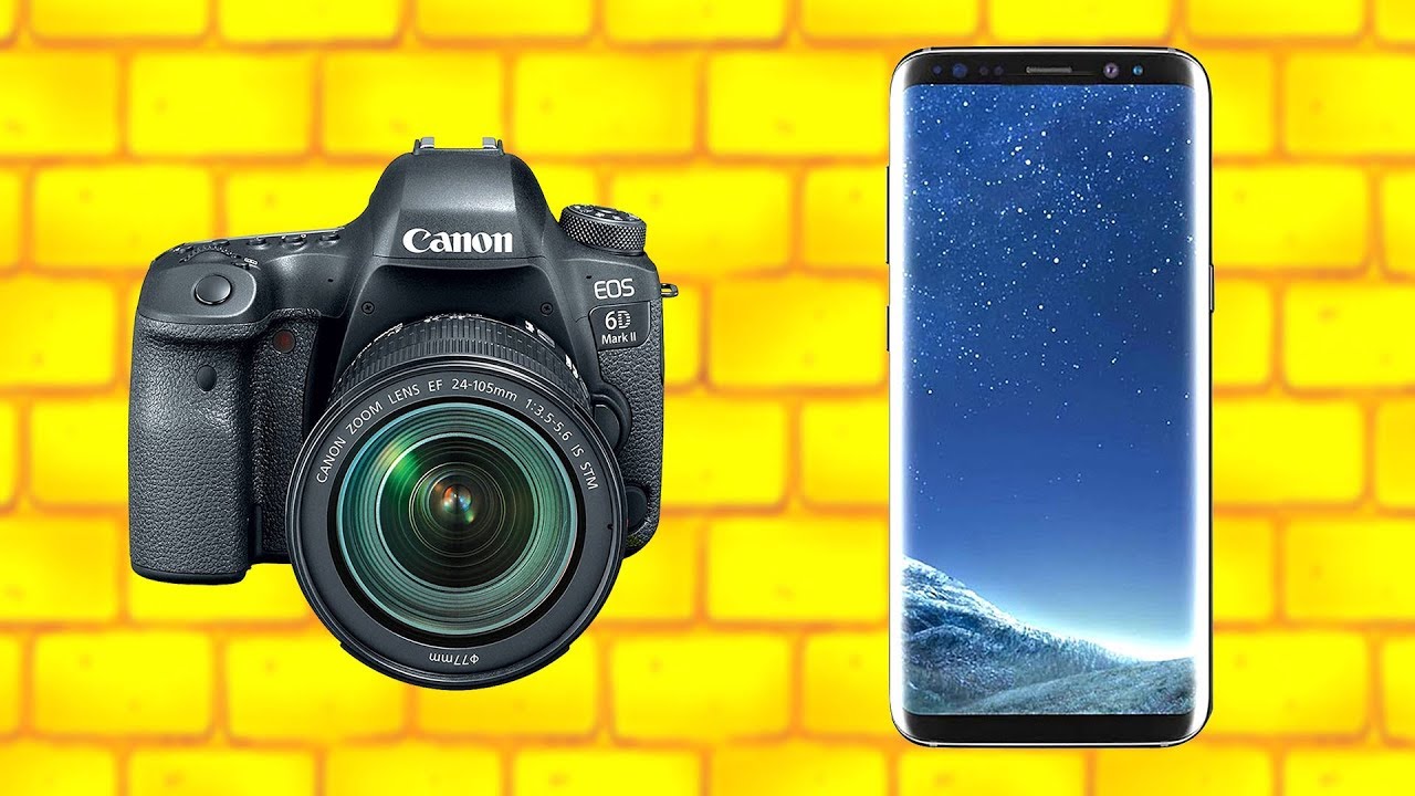 Canon 6D Mark II vs Cell PHone - Is YOUR Cell Phone a BETTER Video ...