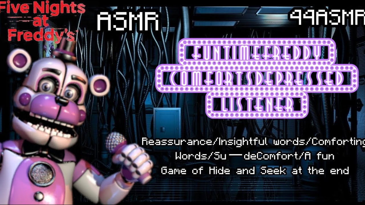 Funtime Freddy comforts depressed listener! (FNAF ASMR) - YouTube