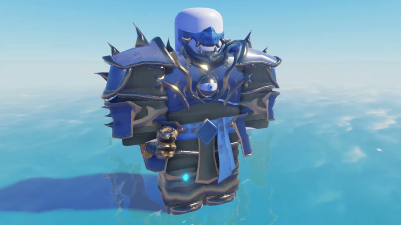 Sea beast armor (showcase) - YouTube