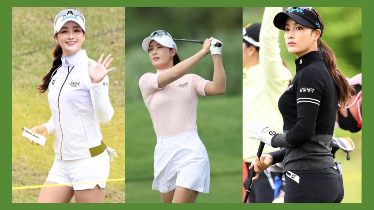 김태희닮은 인형같은 외모에 예쁜 스윙까지 박결 프로 - KLPGA GYEOL PARK With doll-like appearance and pretty swing - YouTube