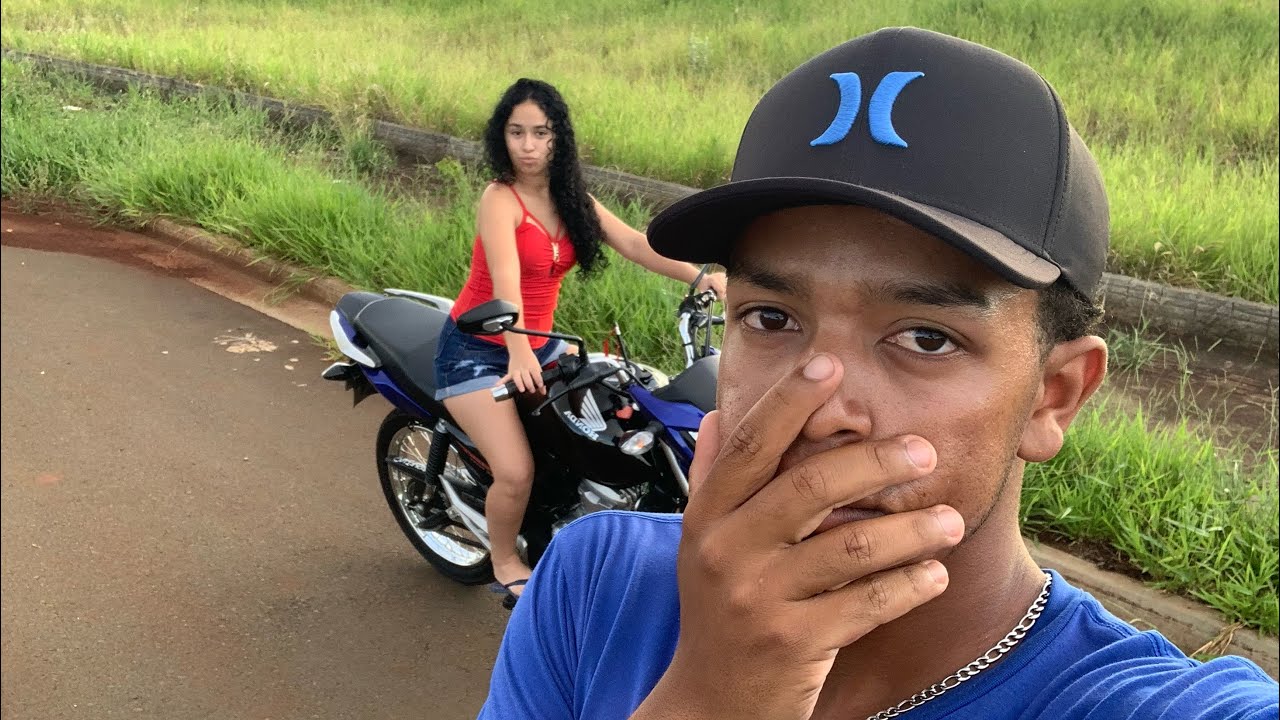 Ensinando Minha Namorada Anda De Moto Youtube