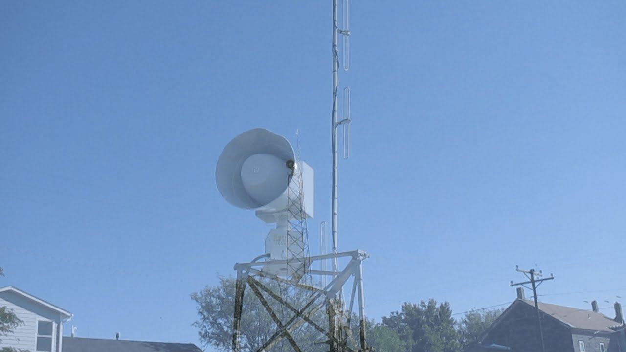 Flagler, Colorado - Federal Signal 2001 SRNB - Siren Test - 9/13/22 ...