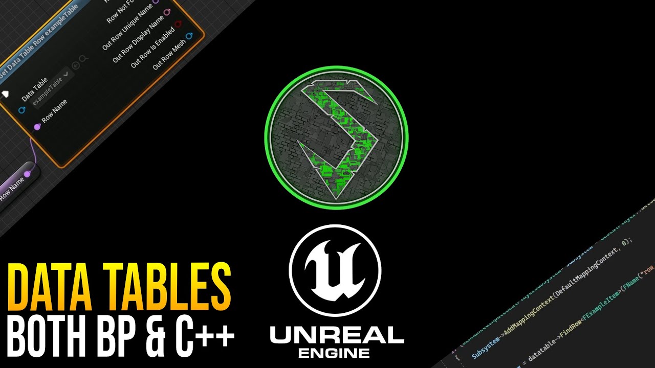 What Are Data Tables - Beginners Guide To Unreal Engine 5 | Saragan ...