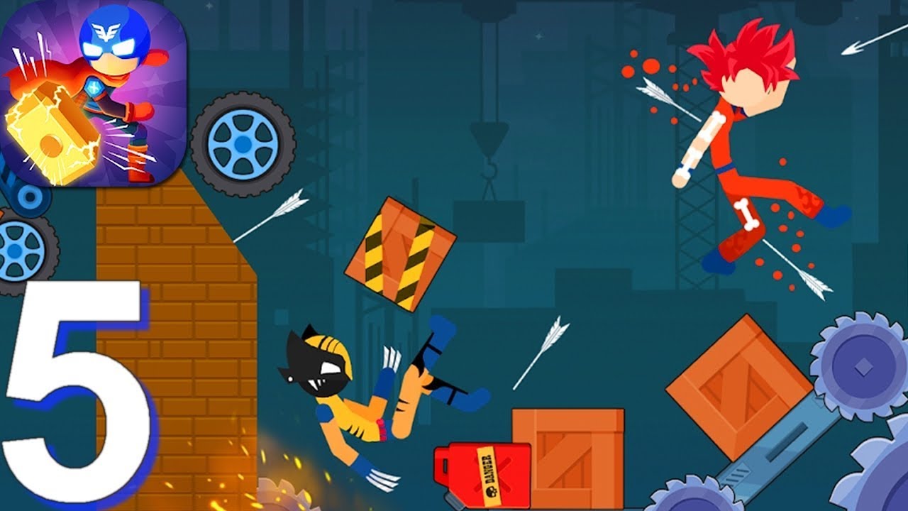 Stickman Destroy - Gameplay Walkthrough Part 5 Destroy Mode New Levels ...